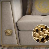China Leatherette Upholstered Sofa Set 1.3m Sectional Luxury Living Room Furniture Sets for sale