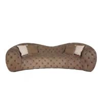 China Hole Style 1.2m Leather Corner Sectional Couch 2.1m Blue Sectional Sofa Living Room for sale