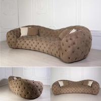 China Hole Style 1.2m Leather Corner Sectional Couch 2.1m Blue Sectional Sofa Living Room for sale