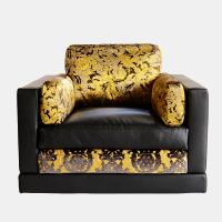 China Pine Cushion Sofa Chair 1.1x1.05m Luxury Living Room Furniture Sets for sale