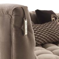 China Velvet Modern Modular Sectional Couch 0.8x0.9m Comfortable Leather Corner Sofa for sale