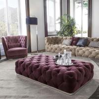 China Velvet Modern Modular Sectional Couch 0.8x0.9m Comfortable Leather Corner Sofa for sale