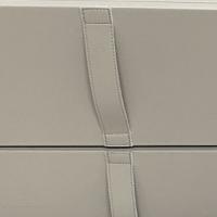 China Italian Modern White Buffet Cabinet 550x450x450mm With Drawers Bedroom Leather for sale