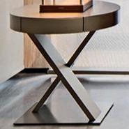 China Pine 600mm Modern Bedside Tables Paint Mid Century Modern Nightstand Wood for sale