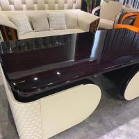 China 2x0.76m Computer Office Table And Chair Combo Marble for sale