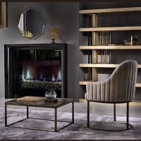 China 0.6x0.92m Luxury Modern Dining Chairs Leather Luxus Esszimmerstuhl for sale