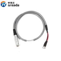 China 4 Pin IP68 Waterproof Industrial Cable Harness TGG Plug Silver Color Customized for sale