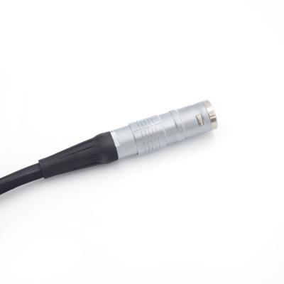 China Waterproof Industrial Cable Harness Push Pull Self Locking 4 Pin IP67 250V Straight Plug for sale