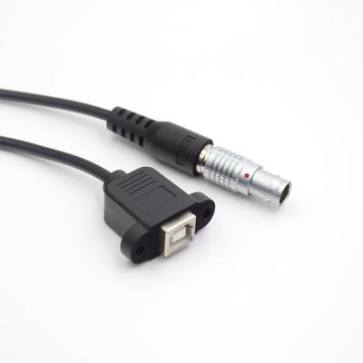 China Data Transfer Aviation Plug to Square USB 3.0 Connector Cable IP68 Waterproof for sale