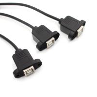 China Data Transfer Aviation Plug to Square USB 3.0 Connector Cable IP68 Waterproof for sale