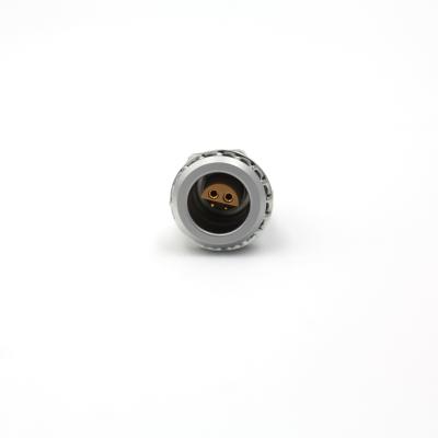 China 4 Pin Female Nut Fixed Push Pull Electrical Connectors 10A IP50 1S Series for sale