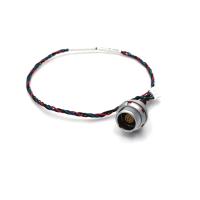 China 10 Pin Circular Female Cable Connector IP68 Waterproof Push-Pull Self-Latching 2 to 16 Contacts for sale
