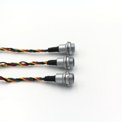 China ZEA.0B.304 Self-Locking Push-Pull Connector 4-Core Cable Airborne MESH Network Port for sale