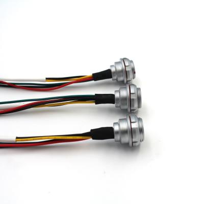 China ZEG 0K 307 Socket Female Push Pull Cable Connectors IP68 Waterproof 7 Pin for sale