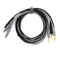 China Gold Plated 4mm Banana Plug Connector 7A 1200mm for Medical Instruments for sale