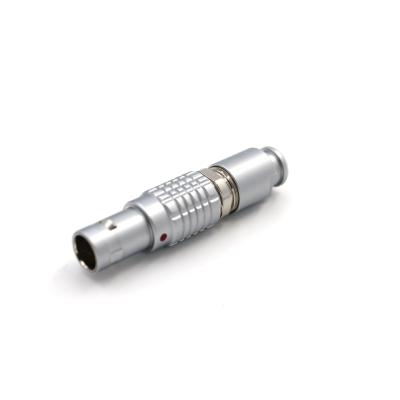 China TGG IP50 10 Pin Push Pull Metal Circular Connector High Density Space Saving 2.5A for sale