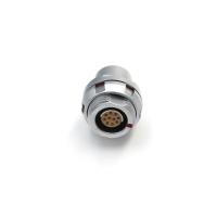 China 10 Pin Fischer Connector Panel Mount Receptacle PCB Circular Connector 103F Series IP68 for sale