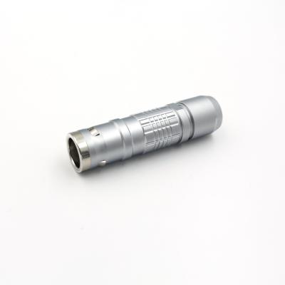 China Straight Waterproof Connector IP68 6 Pin Circular Plug With EMC Shielding for sale