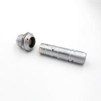 China Straight Waterproof Connector IP68 6 Pin Circular Plug With EMC Shielding for sale