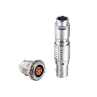China ZGG IP50 Push Pull Electrical Connectors 5 Pin Male Plug And Socket Connectors for sale