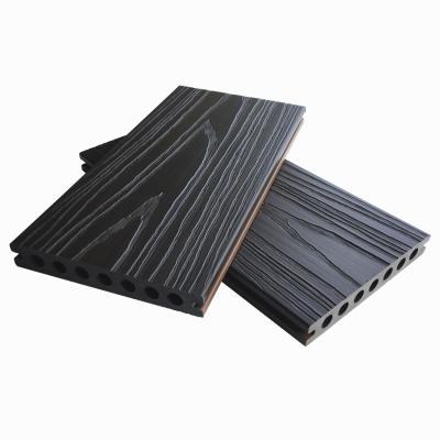 China 145x21mm Co-Extruded WPC Decking Boards - Wood Plastic Composite Outdoor Flooring with 18MPa Tensile Strength for sale