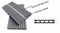 China Natural Co-Extrusion Composite Decking Boards 16ft Luminous WPC Flooring with -40°C to 60°C Temperature Range for sale