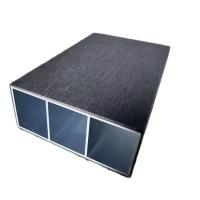 China 45x100mm WPC Hollow Board Exterior Wood Plastic Composite Panel with 10-Year Warranty and UV Resistance for sale