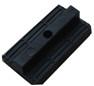 China WPC Decking Plastic Clip and Screw Set - 5-6g Black PP+Metal Waterproof Fasteners for Outdoor Applications for sale