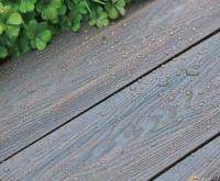 China 21mm x 145mm Waterproof WPC Co-Extrusion Decking Panels with 20-Year Warranty for Swimming Pool Areas for sale