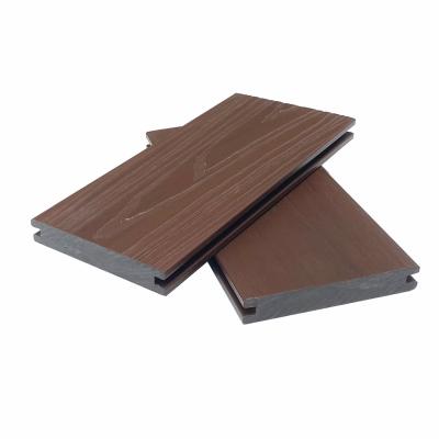 China 23mm Thickness WPC Composite Decking Boards - Garden Terrace Flooring with 34.1 MPa Flexural Strength for sale