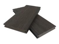 China WPC Co-Extrusion Solid Decking 140x25mm for Swimming Pool Exterior Wood Composite Lumber for sale