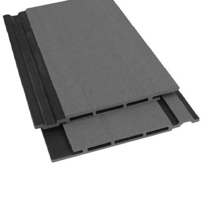 China Fireproof WPC Outdoor Wall Cladding Panel 140mm Slatted Design Class A Fire Rated Recycled Composite for sale