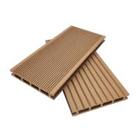 China Anti-Fade Anti-UV WPC Decking 140x25mm Wood Plastic Composite Outdoor Flooring with Superior Weather Resistance for sale