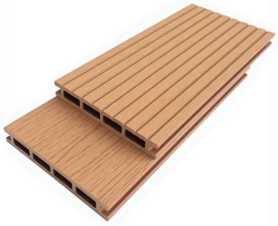 China Low-Maintenance WPC Composite Decking 4-6 Inch Widths with 25-Year Warranty for Outdoor Applications for sale