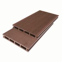 China Composite Decking Planks 140x23mm Hollow Profile for Durable Outdoor Use for sale