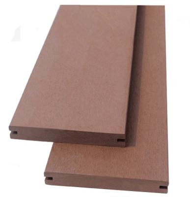 China Waterproof Hollow Wood Plastic Composite WPC Flooring Decking 4m Long for sale