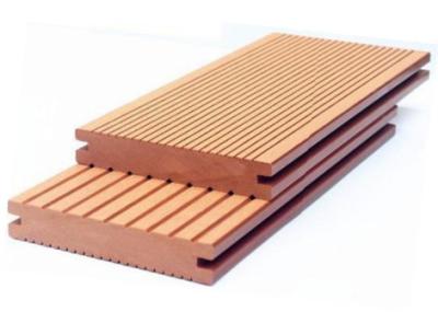 China WPC Decking Panel Teakwood Plastic Composite Outdoor Floor 140x25mm Custom for sale