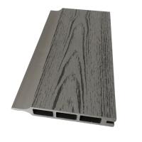 China Decorative Wood Plastic Composite Wall Cladding WPC Panel Exterior 150mm for sale