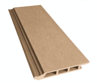 China ODM WPC Wall Panel Exterior Cladding 4m Long Wood Plastic Composite for Outdoor Use for sale