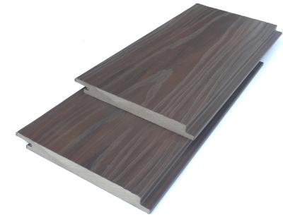 China Co-Extrusion Outdoor WPC Wall Panel Cladding 13mm x 140mm Waterproof Partition Material for sale