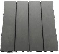 China ISO9001 Certified 8mm WPC Interlock Deck Tiles - Waterproof Outdoor Flooring for Garden & Balcony for sale