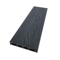 China Eco-Friendly 3D Embossed WPC Decking Boards 140x25mm for Outdoor Use for sale