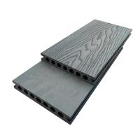 China OEM WPC Patio Decking Boards Anthracite Composite Decking Floor Decoration for sale