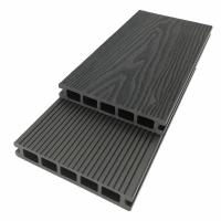 China 3.6 Meter 3D Embossed WPC Composite Decking Boards - Weather-Resistant Outdoor Flooring for sale