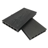 China 25mm x 150mm Recycled WPC Hollow Composite Decking - Waterproof UV Resistant Outdoor Flooring for sale