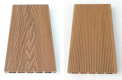 China 3D Embossed WPC Outdoor Composite Decking For Backyard Garden OEM for sale