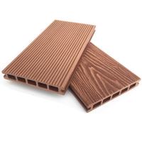 China 3D Terrace Teak Composite Decking Wood Plastic Composite Engineered Flooring for sale