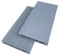 China WPC Wood Plastic Composite Outdoor Decking 18mm+ Thickness 5m Length Waterproof Flooring for sale