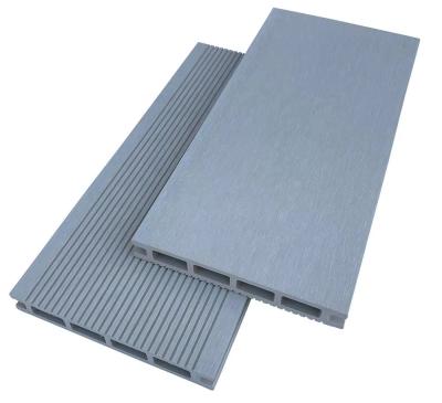 China WPC Wood Plastic Composite Outdoor Decking 18mm+ Thickness 5m Length Waterproof Flooring for sale