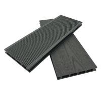 China Waterproof Hollow Wood Plastic Composite Decking WPC Outdoor Flooring 2.9m Length for sale